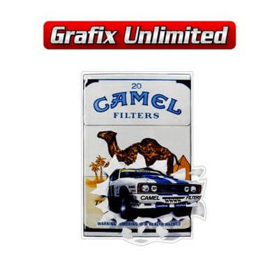Camel Filters Decal | Grafix Unlimited